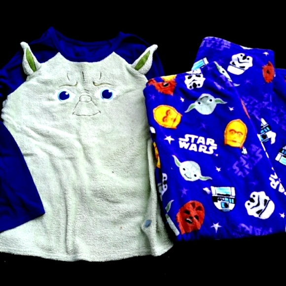 Intimates & Sleepwear | Star Wars Yoda Pajamas Xl Pj Nighty | Poshmark